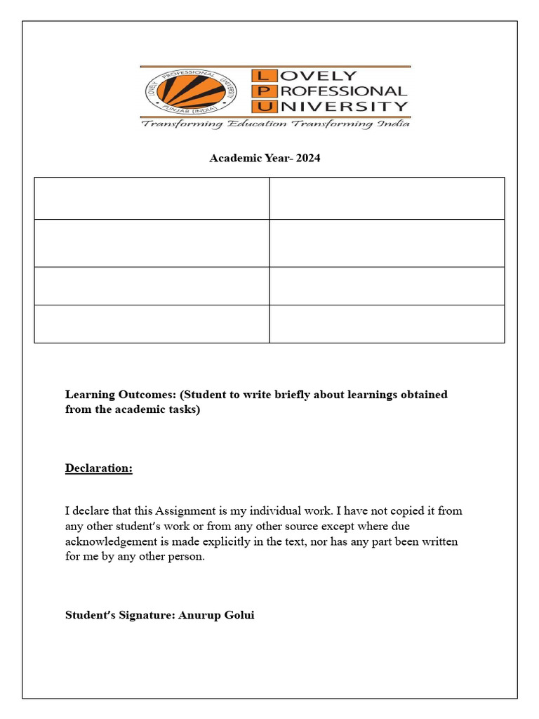 Ca2 Artificial Intelligence Anurup Golui Reg - 12324136 | PDF | Machine Learning | Computer Science