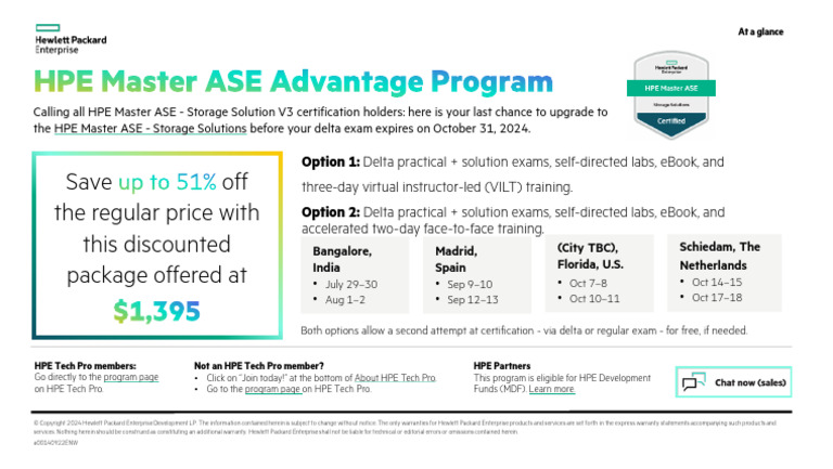 Upgrade HPE Master ASE Certification Now | PDF | Software Companies Of ...