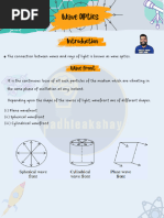 Wave Optics Derivations Overview | PDF | Maxima And Minima | Light