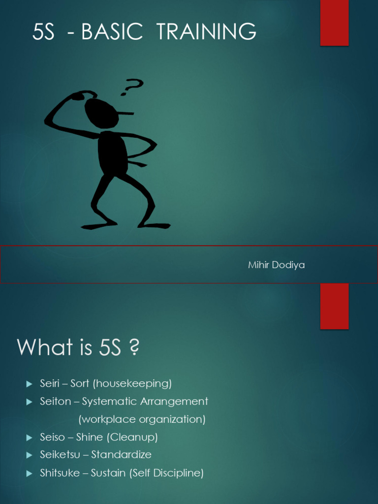 The 5S Steps For Better Workplace Operations | PDF | Disciplines