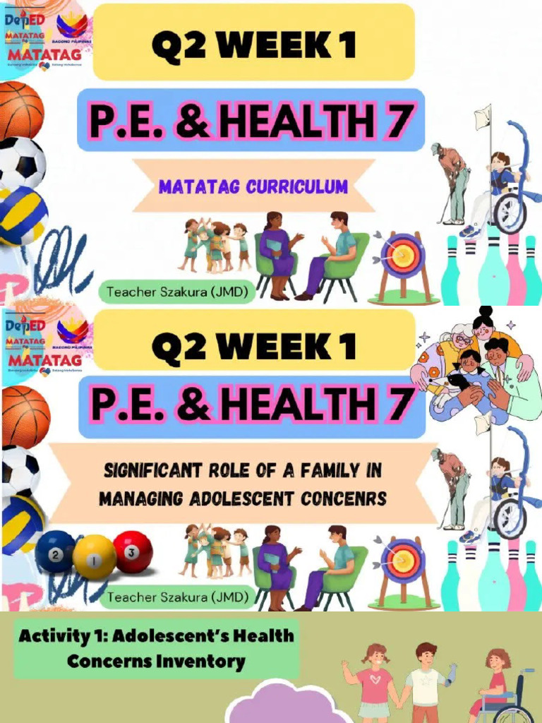 Week 1 Quarter 2 P.E and Health | PDF