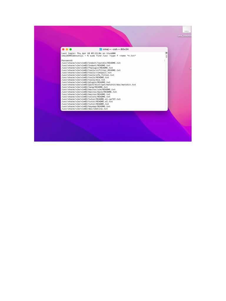 Lab Grep Find Instruction | PDF