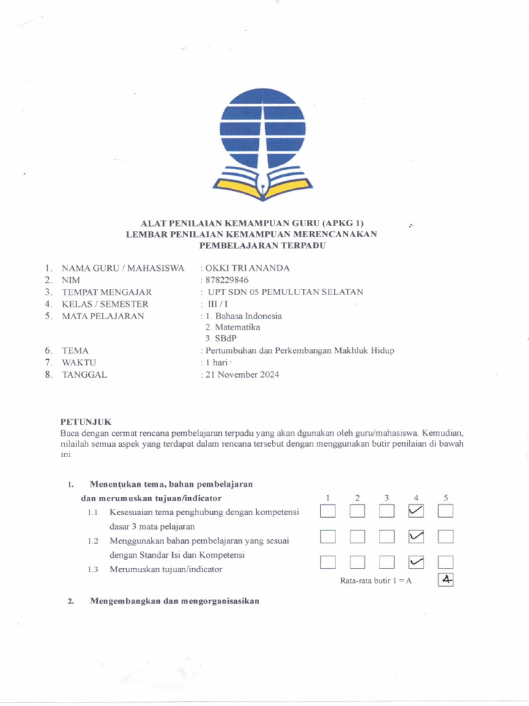 APKG 1 DAN APKG 2 | PDF