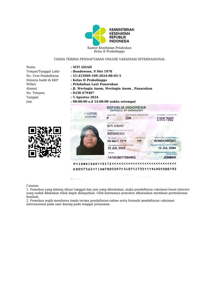 Tanda Terima Icv | PDF