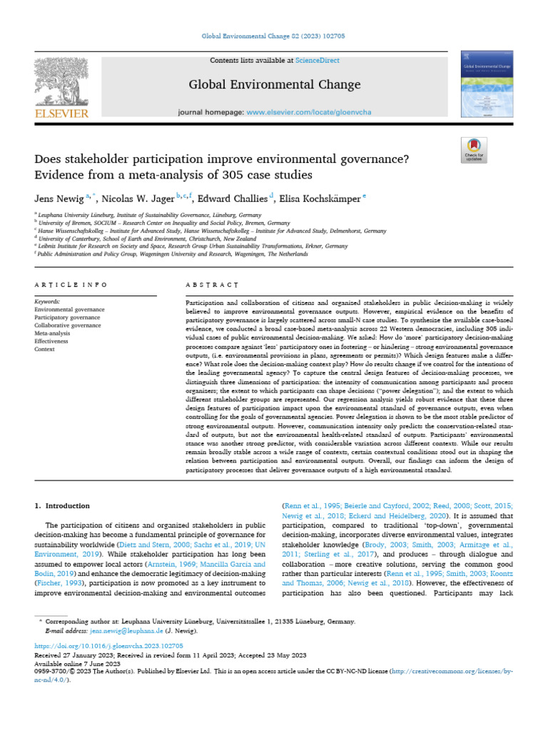 Method | PDF | Governance | Decision Making