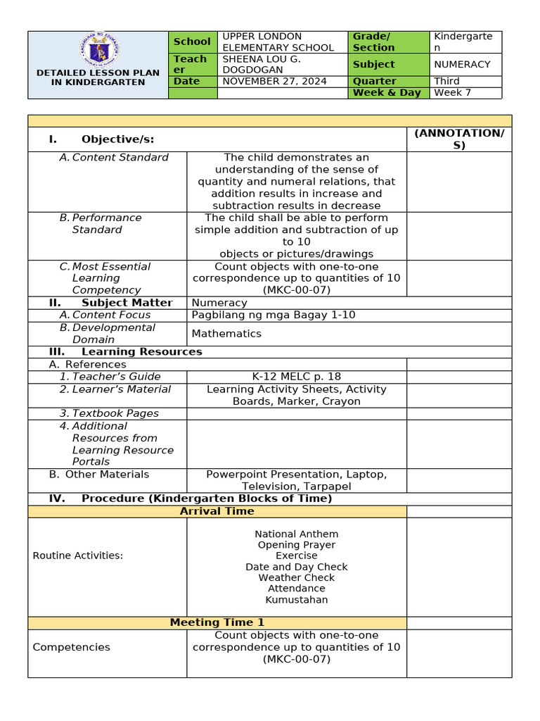 Q3.COT.DLP.Week27 | PDF | Learning | Teachers