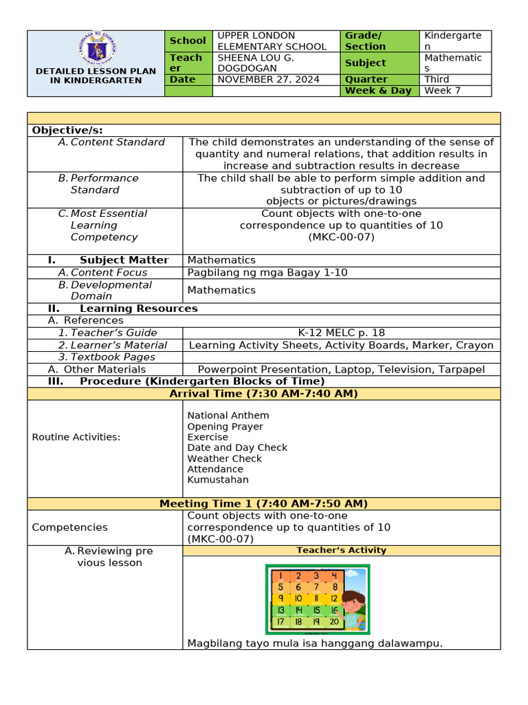 Q3.COT - DLP.Week27 TA | PDF | Learning | Behavior Modification