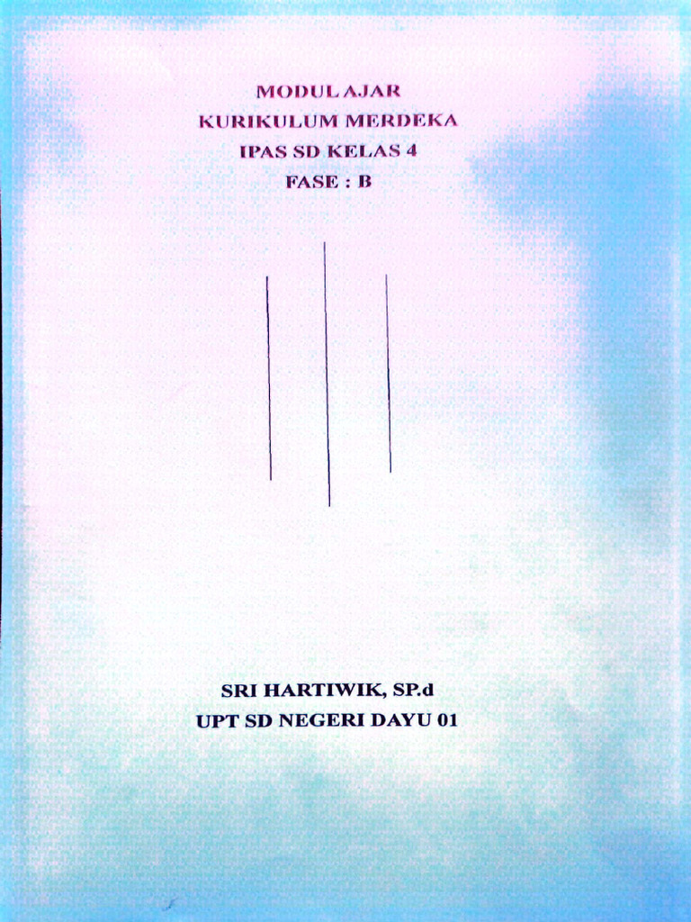 Modul Ajar Bu Tiwik | PDF