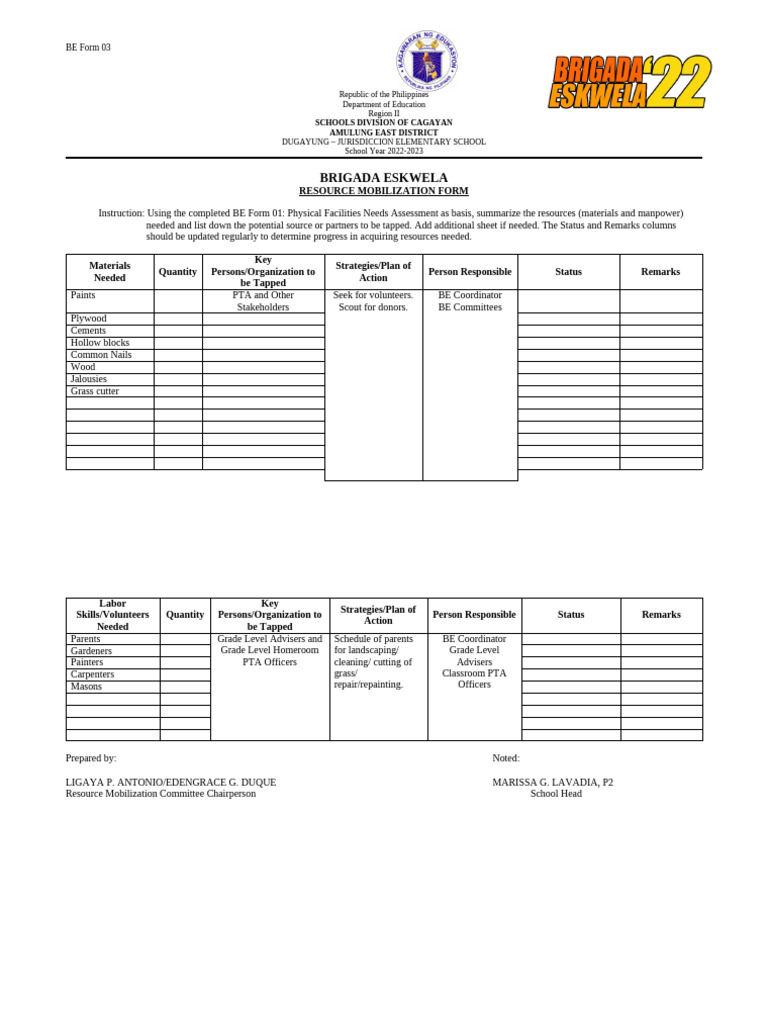 BE-Form-3-FINAL | PDF