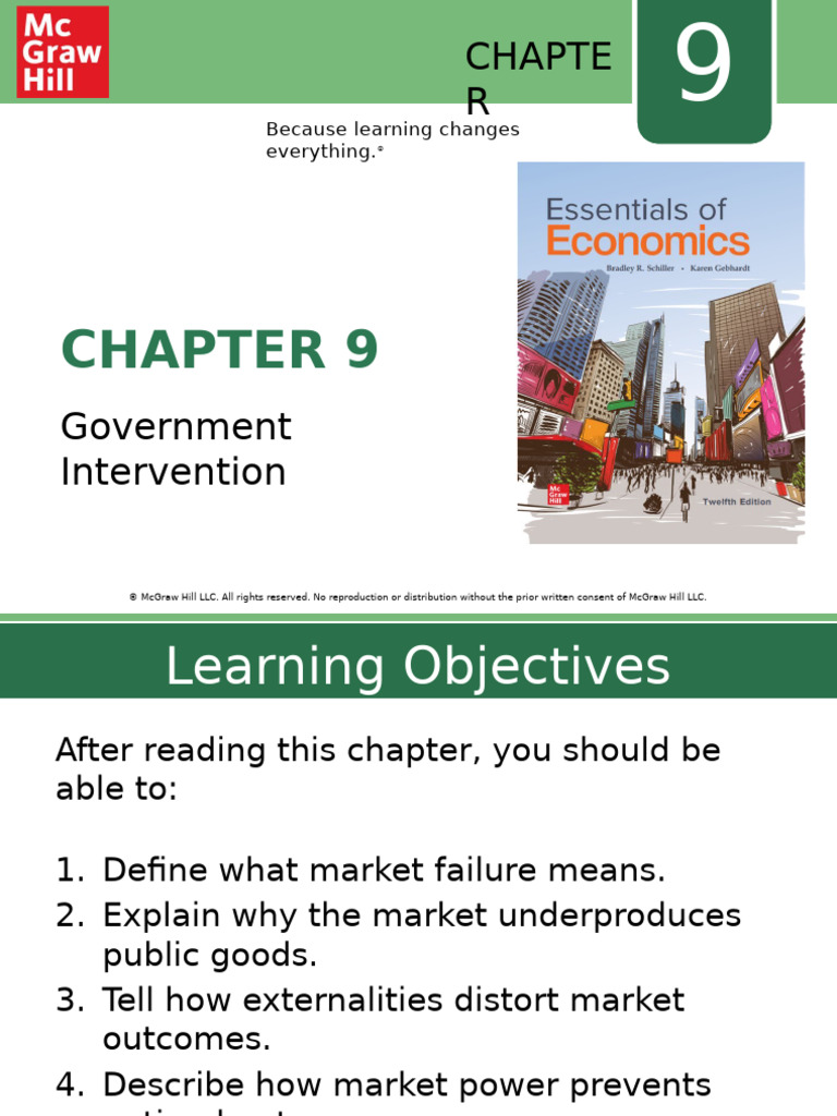 Schiller 12e PPT Ch09 Access | PDF | Externality | Market (Economics)
