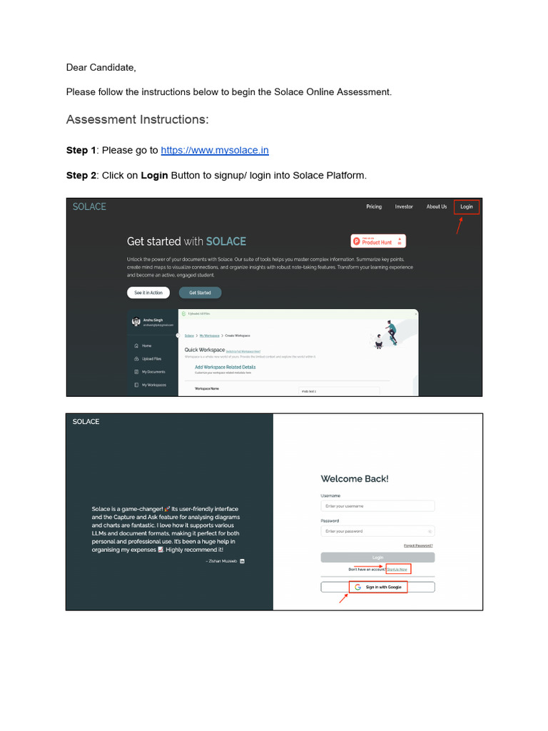 Assessment Walkthrough | PDF