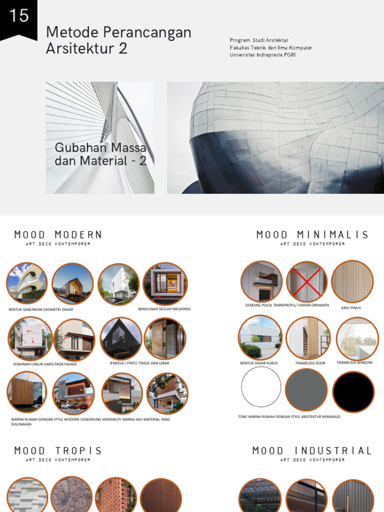 Metode Perancangan Arsitektur 2 15 | PDF