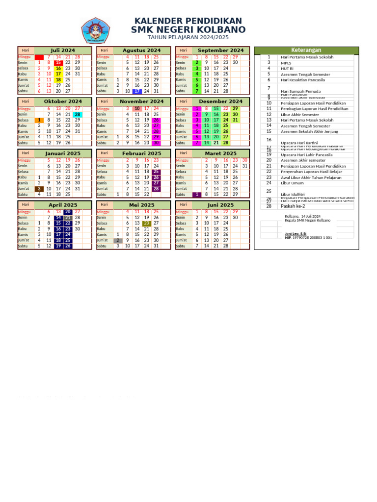 Kalender-Pendidikan-SMK Negeri Kolbano-2024 - 2025 - Master - Ok ...