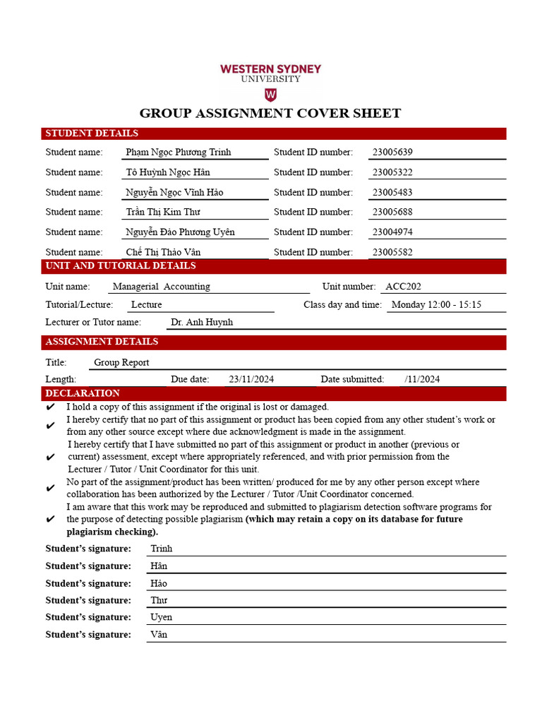MA5 - Group Report - Group 5 | PDF | Profit (Economics) | Pricing