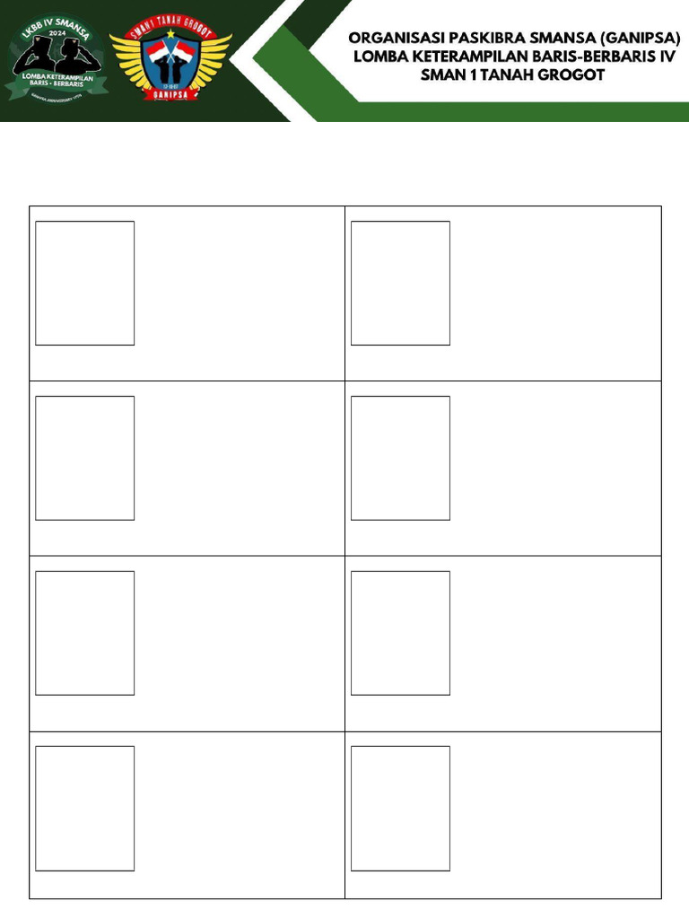 FORMULIR LKBB IV GANIPSA 2024 (PUTRA)-1 | PDF