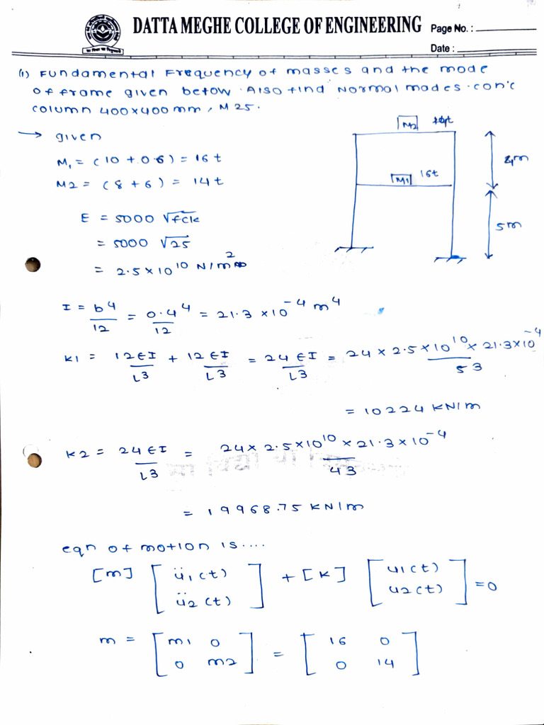 Assignment 2 problem 1 | PDF
