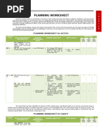 SIP Annex 5 - Planning Worksheet 2022-2025 | PDF | Learning
