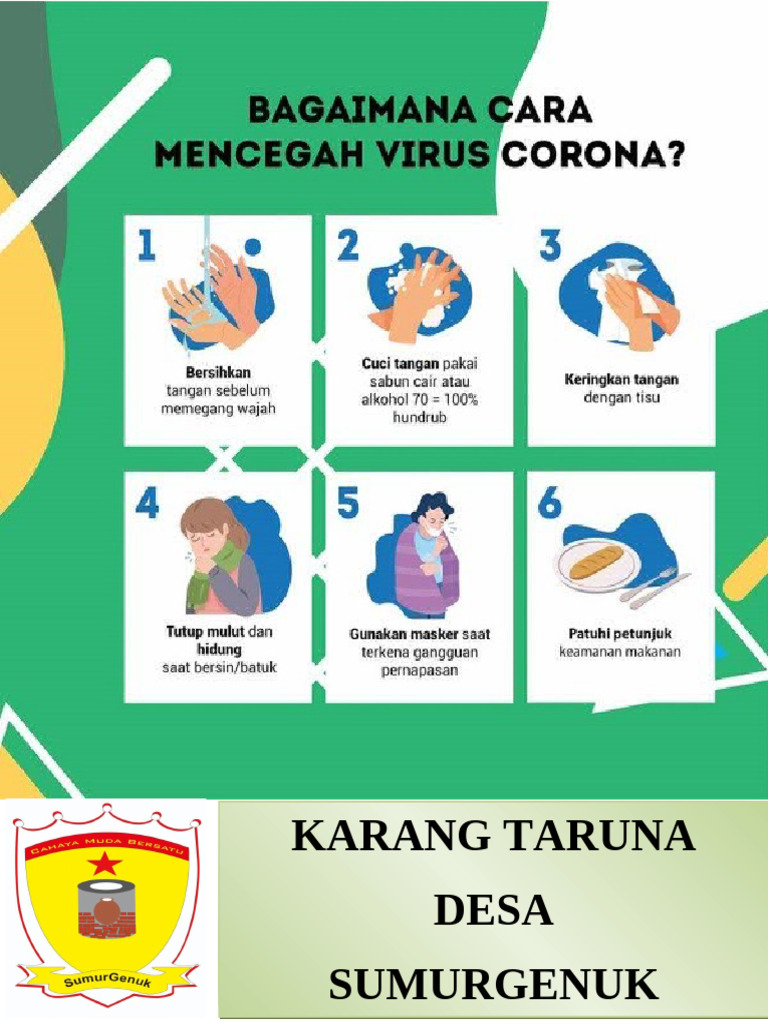 Poster Cuci tangan Covid19 | PDF