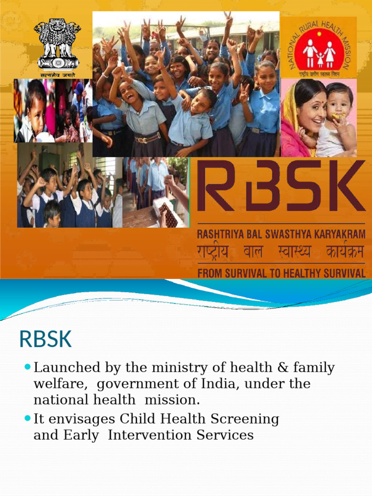 RBSK | PDF | Malnutrition | Health Care