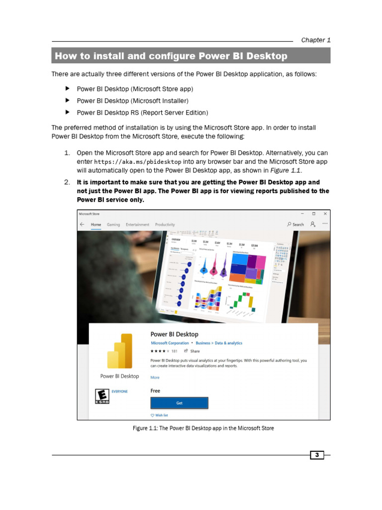 Install & Configure Power BI Desktop | PDF