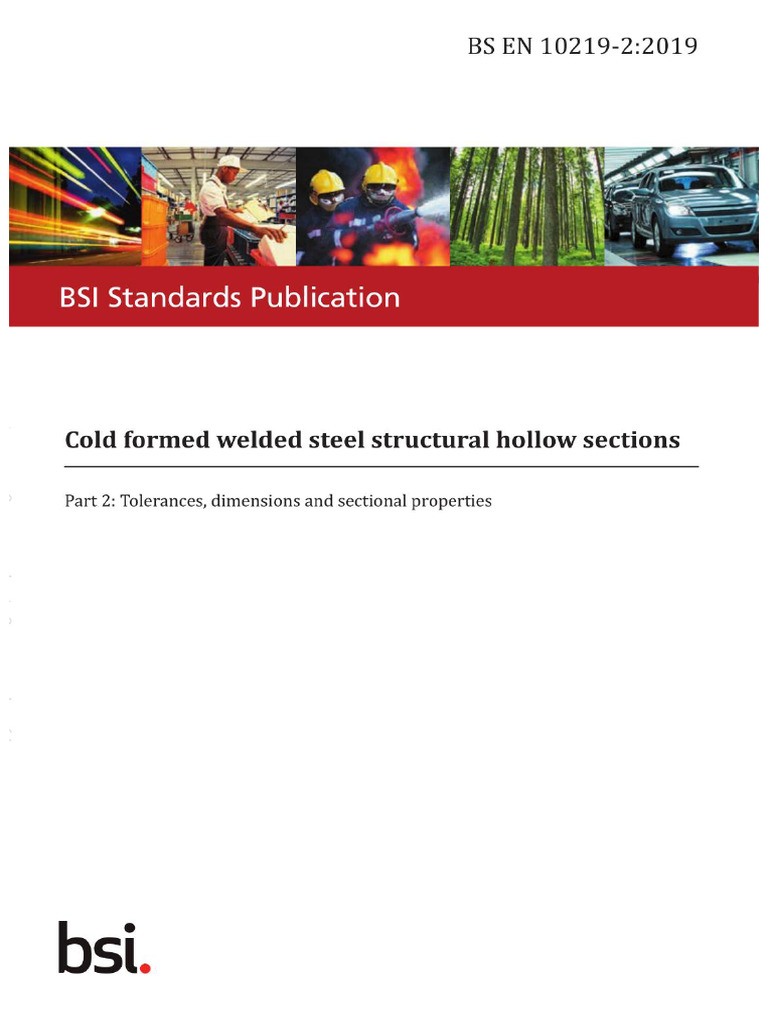 BS en 10219 2 2019 | PDF