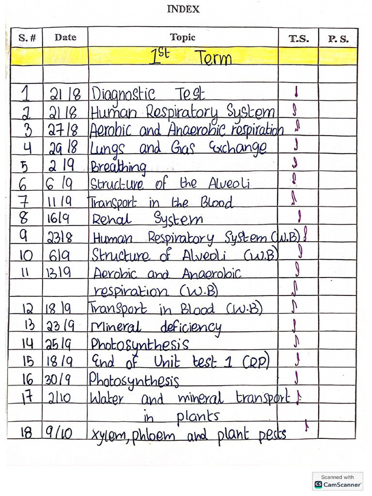Science note book 7 | PDF