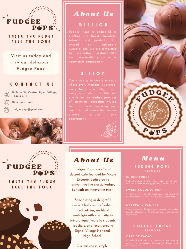 ENTREP BROCHURE_20241202_075051_0000 | PDF | Chocolate | Desserts