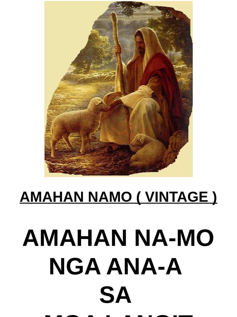 Amahan Namo Vintage | PDF