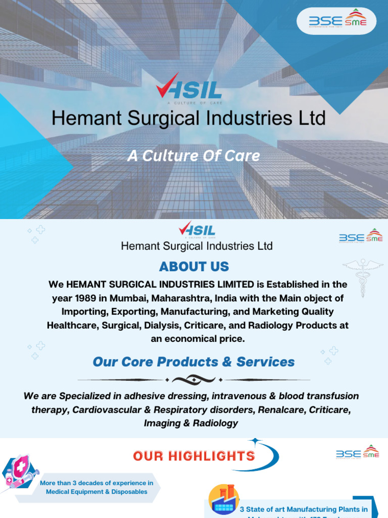 Hsil - Overview | PDF | Intensive Care Unit | Health Care