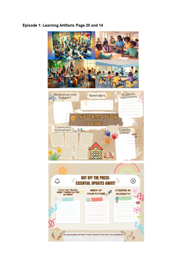 Learning Artifacts (1) | PDF | Learning | Educational Assessment