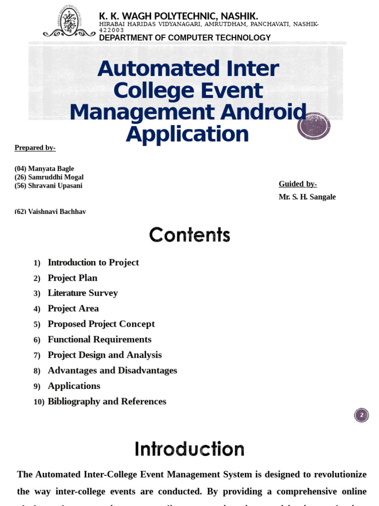 Inter-College Event App Design | PDF | Information Technology | Computing
