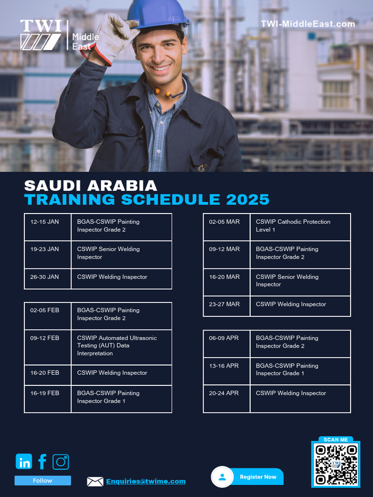 twi-me-training-calendar-saudi-arabia | PDF