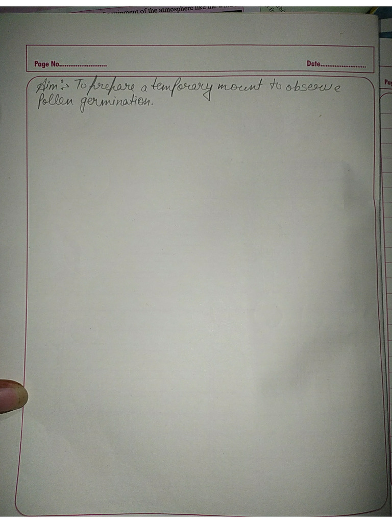 Biology Practical Work | PDF