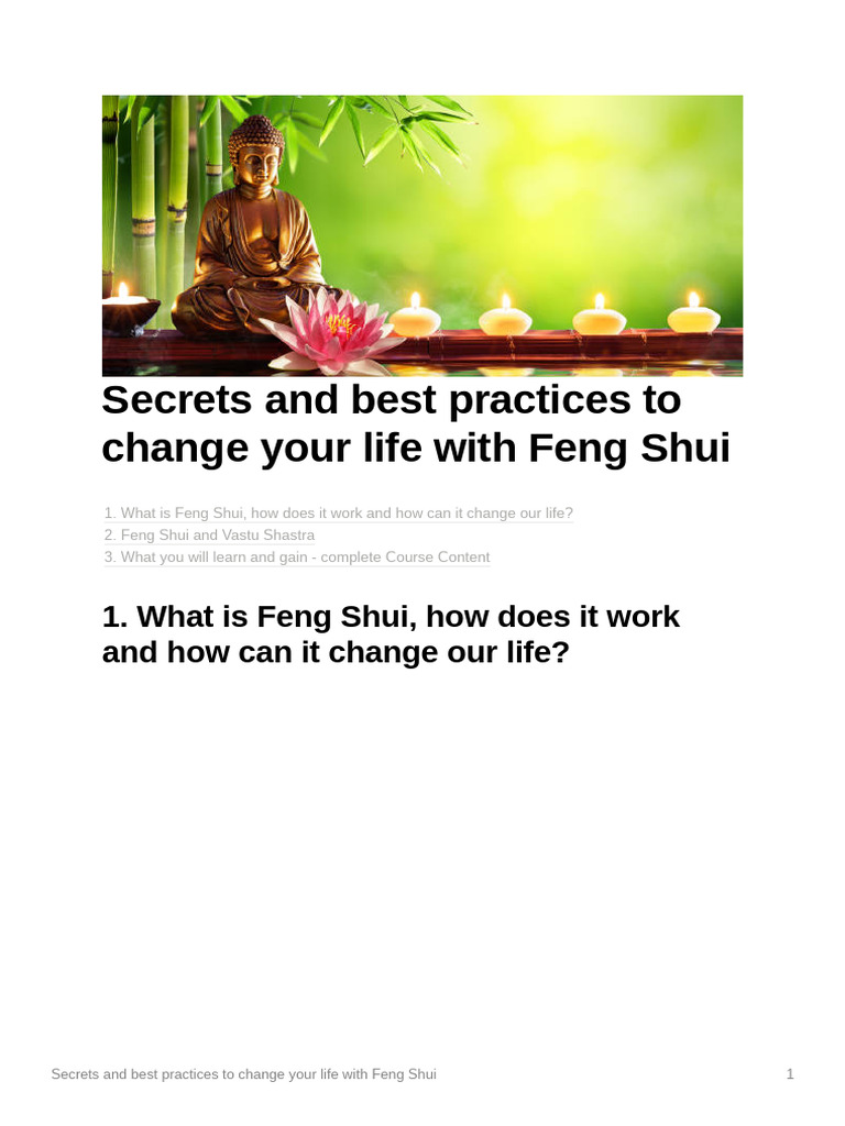 1 - Feng Shui Eng | PDF