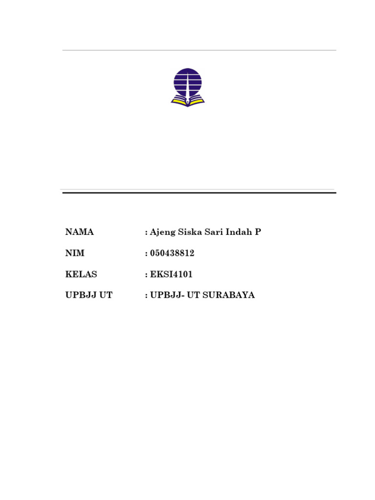 REVISI TUGAS 1 Lab. pengantar akuntansi- Ajeng Siska Sari Indah P | PDF