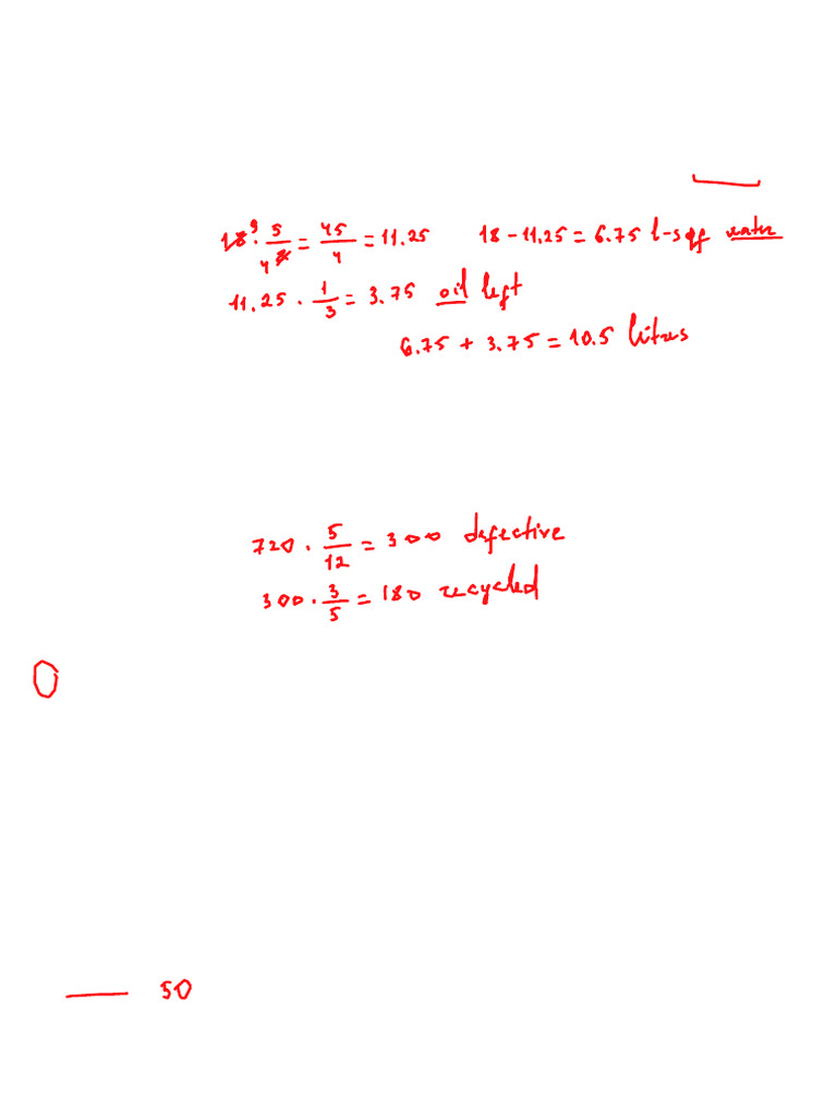 Fraction Remainder Problems | PDF