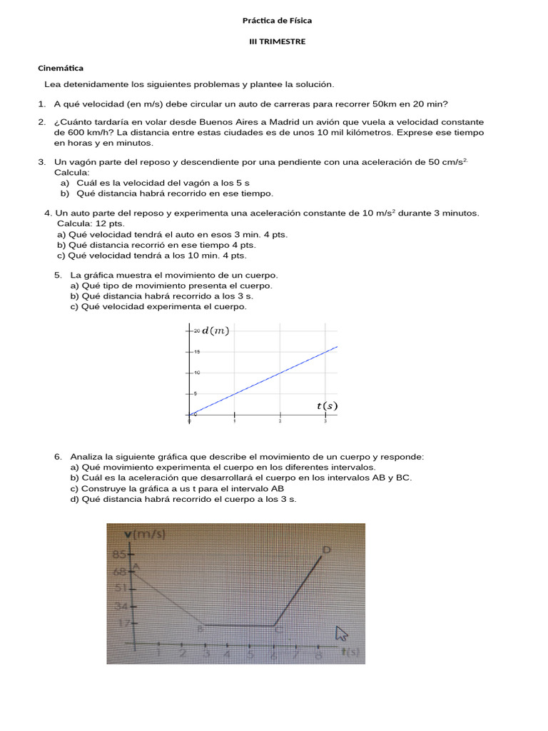 Práctica de Física | PDF