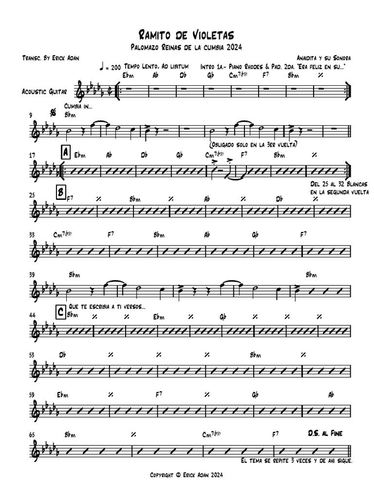 Ramito de Violetas | PDF