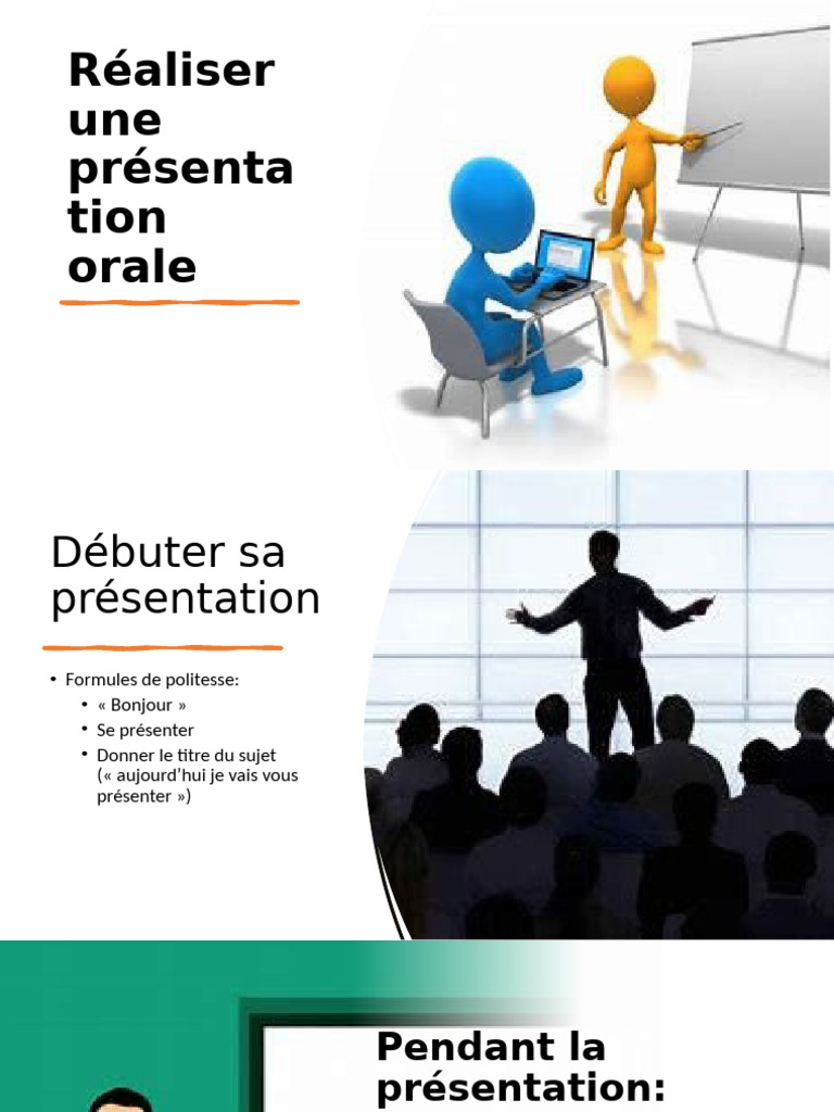 Guide pour une Présentation Orale Efficace | PDF