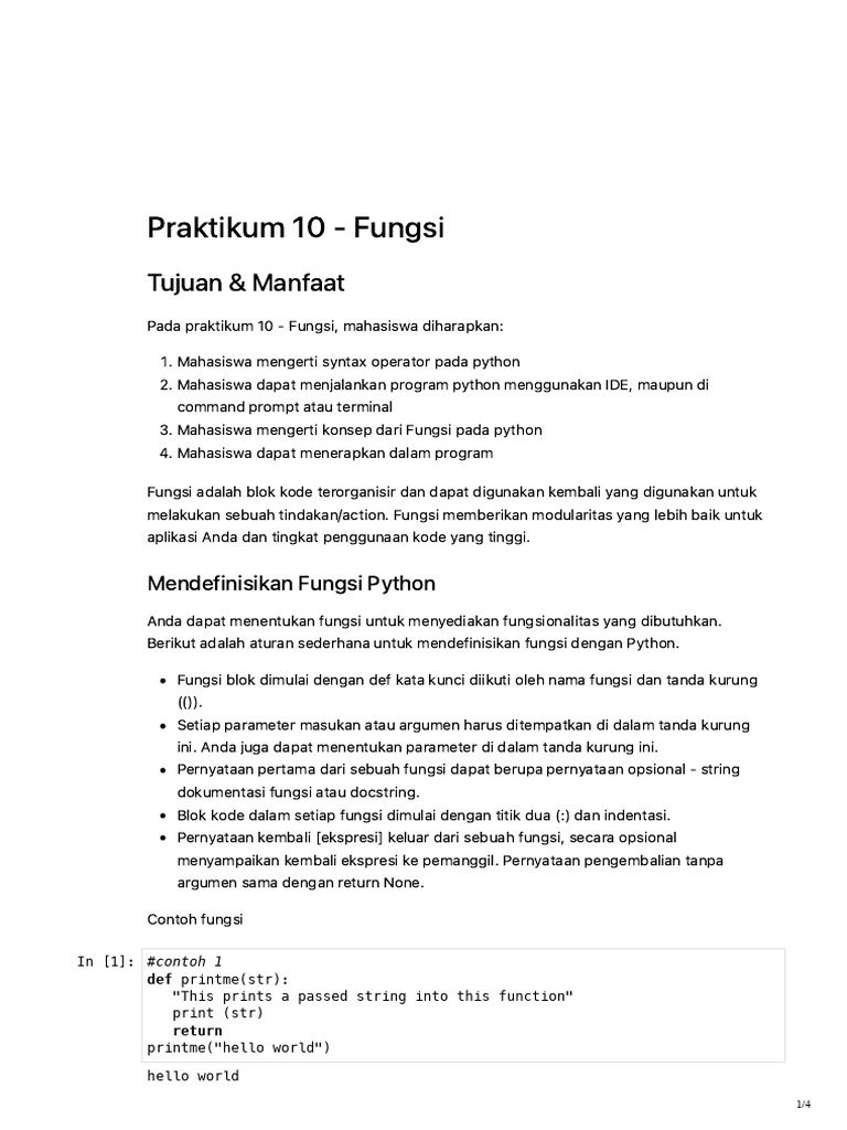 Praktikum Python P10 | PDF