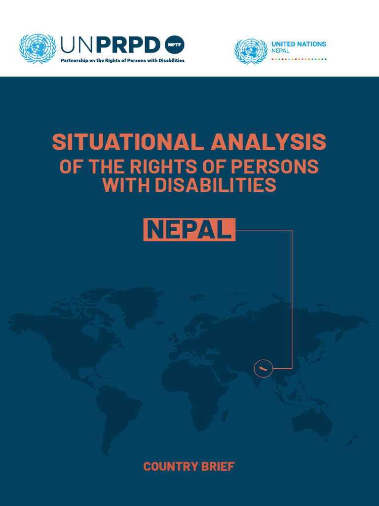 Situation Analysis Country Brief Nepal | PDF | Accessibility | Disability