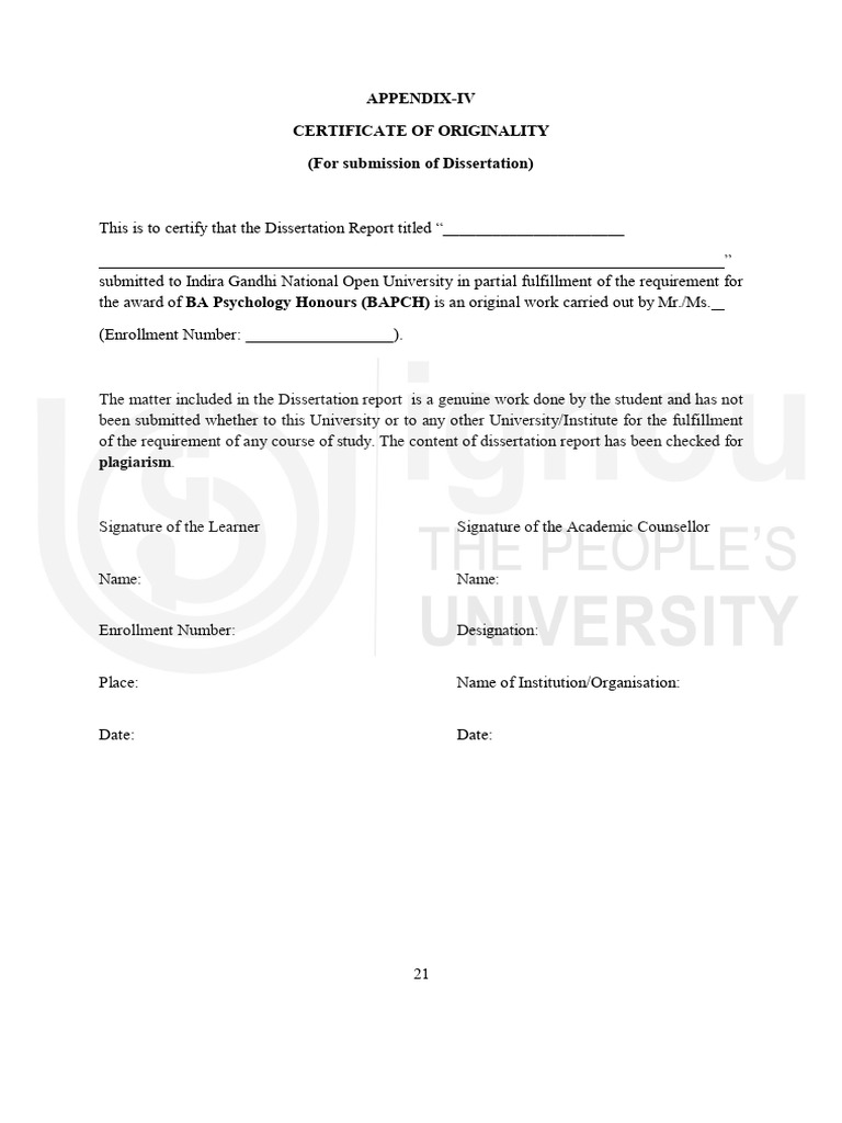 Dissertation Front Appendix | PDF | Thesis | Educational Assessment And ...