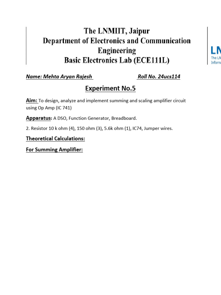 24ucs114 Exp5 | PDF
