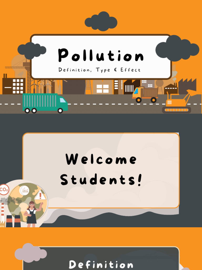 Pollution Education Presentation in Illustrative Style - 20241203 ...