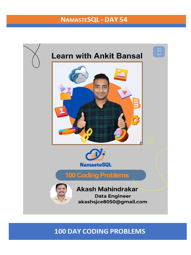 N SQL - DAY 54: Amaste | PDF