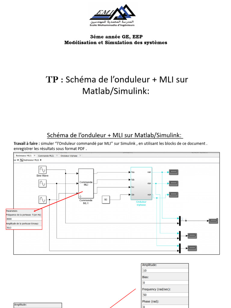 Onduleur Et Redresseur Triphasé | PDF