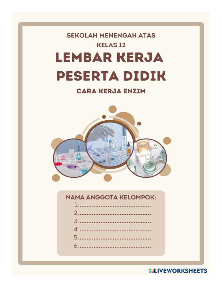 LKPD Enzim | PDF