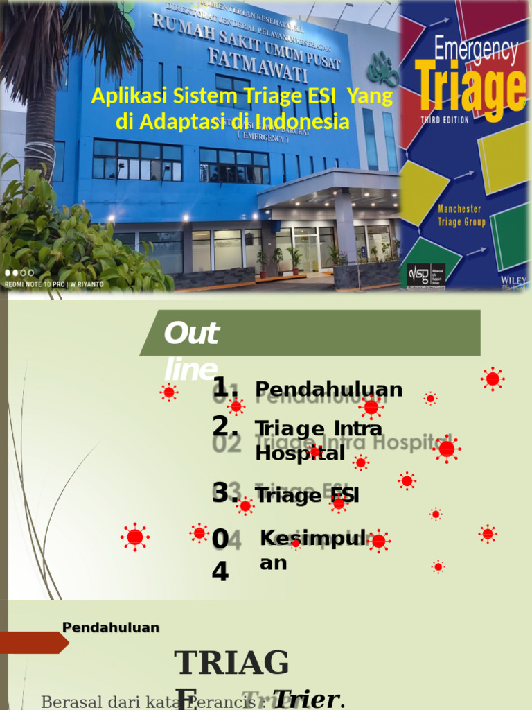 Triage ESI di Indonesia: Panduan Praktis | PDF