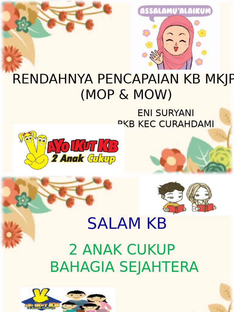 Rendahnya Partisipasi KB MKJP Curahdami | PDF