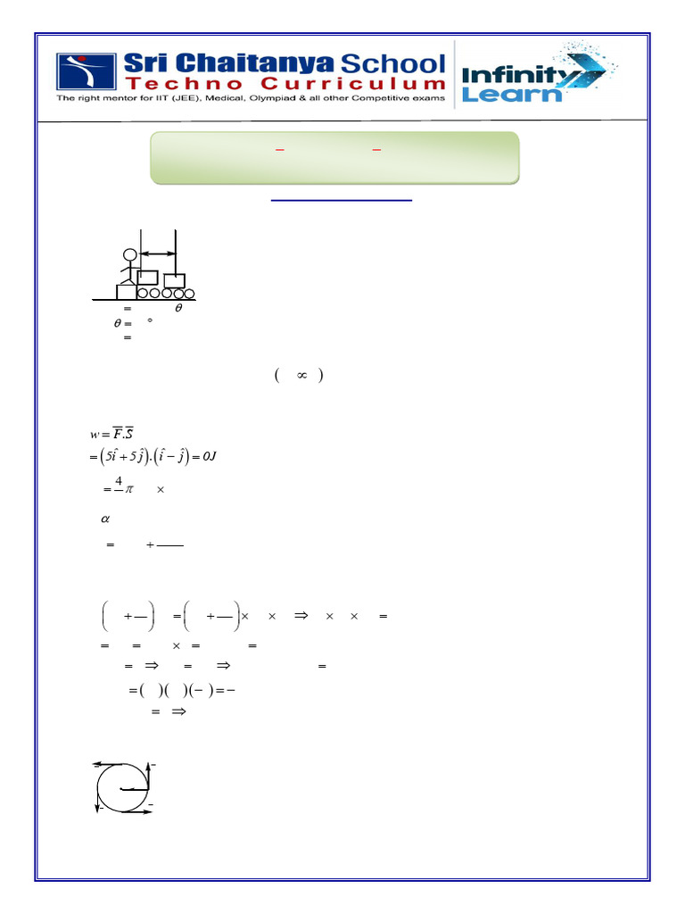 IX Physics Worksheet 3 Solutions | PDF | Force | Physical Phenomena